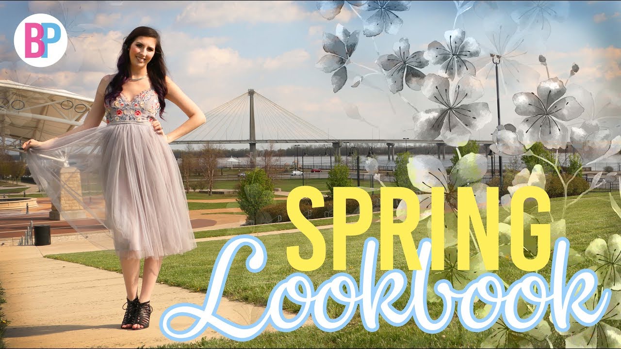 Spring Lookbook | Spring Outfit Ideas - YouTube