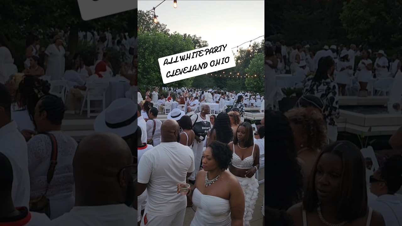 CLEVELAND WHITE PARTY LIFE - YouTube