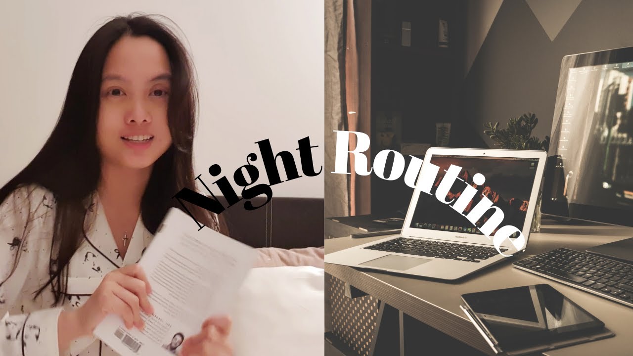 Vlog | Cozy & Relaxed After Work Night Routine - YouTube