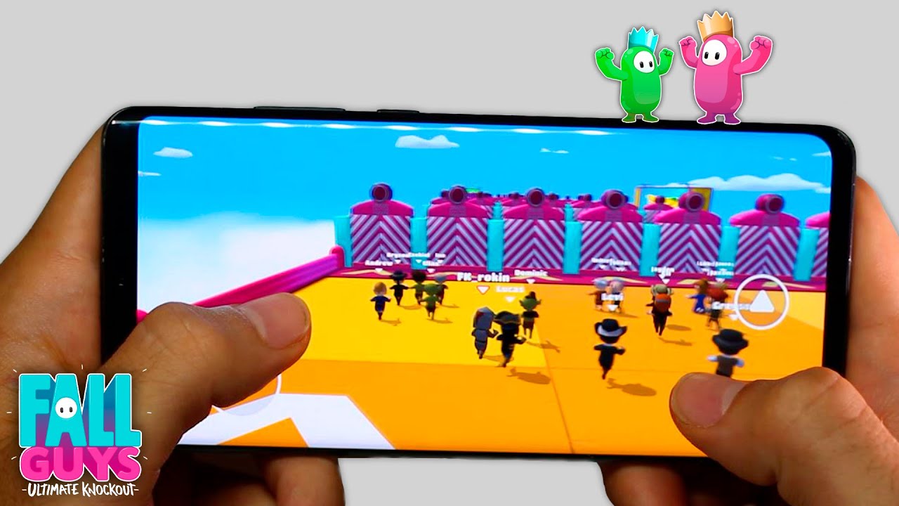 FALL GUYS en ANDROID - YouTube