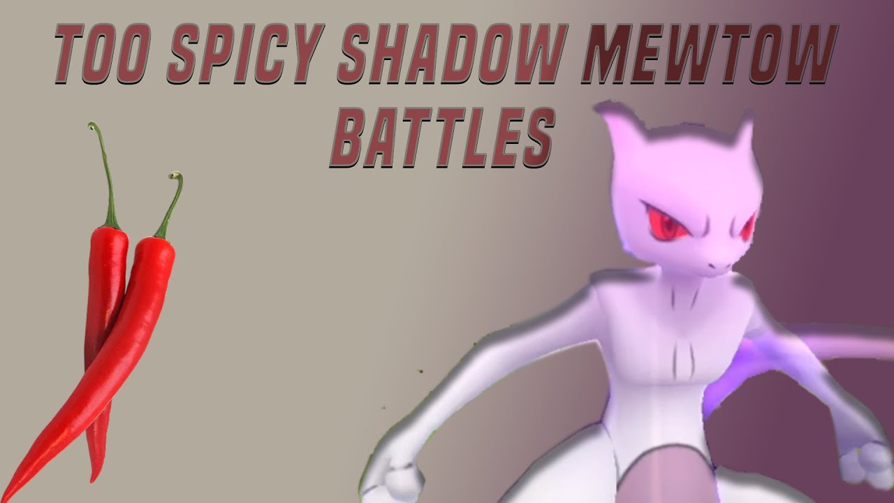 EXTRA SPICY SHADOW MEWTWO BATTLES IN THE UL !! - YouTube