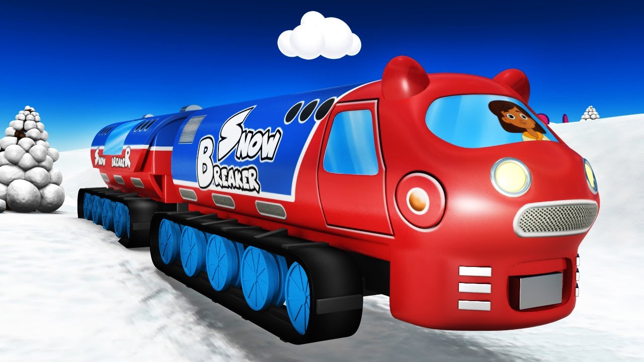 Choo Choo Train Factory Shnow Town Toy Trains for Toddlers - YouTube