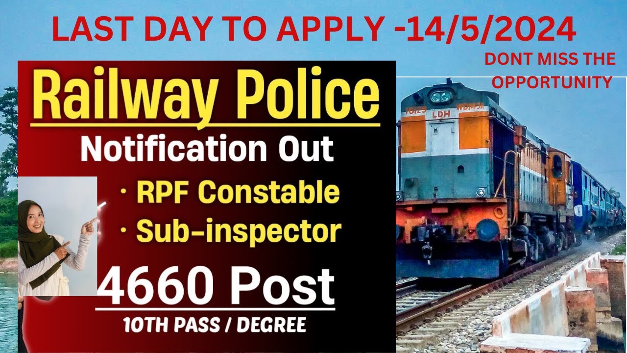 Railway Police Force Vacancy 2024 || RPF Constable & SI Recruitment ...