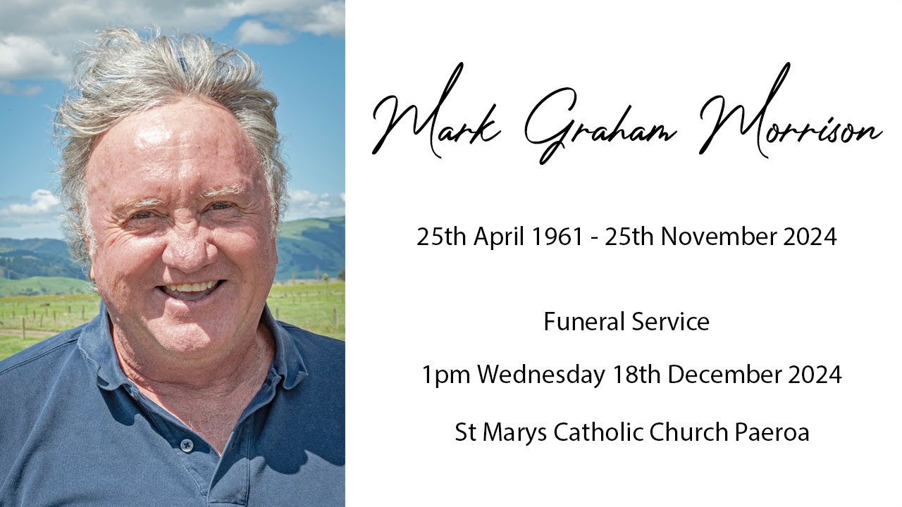 Mark Graham Morrison - Funeral Service - YouTube