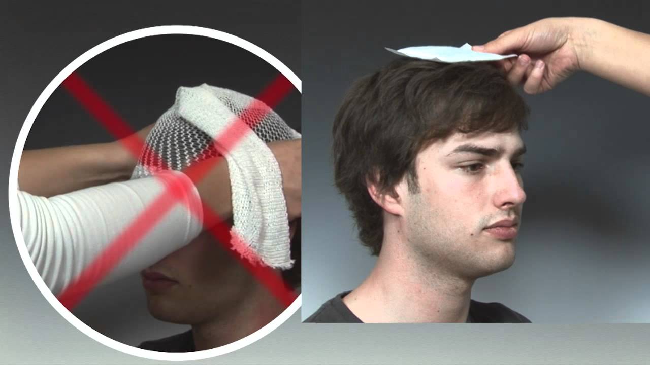 Kopfbandage -- Head bandage YPSINETZ - YouTube