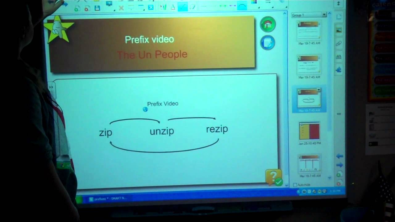 Prefix Smartboard Lesson - YouTube