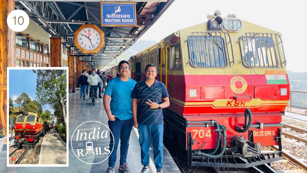 EP #10 Shimla to Kalka Toy Train 🚂 The Himalayan Queen, Most Scenic ...