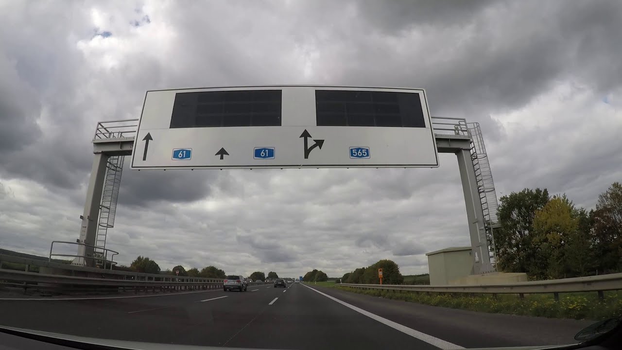 A61 - Bundesautobahn 61 – Autobahn 61 - Highway Germany - YouTube