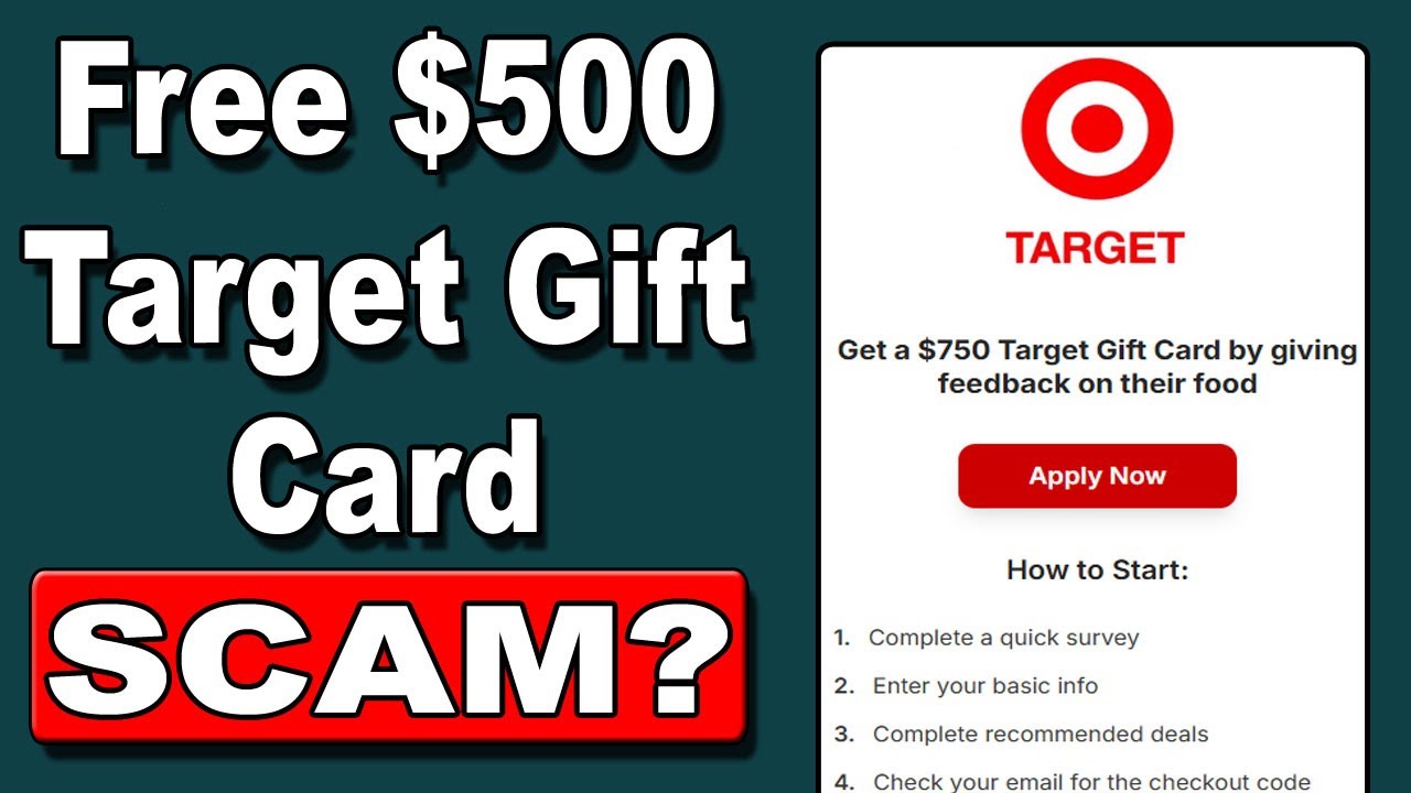 Grab750.com Review - Free $750 Target Gift Card SCAM? - YouTube