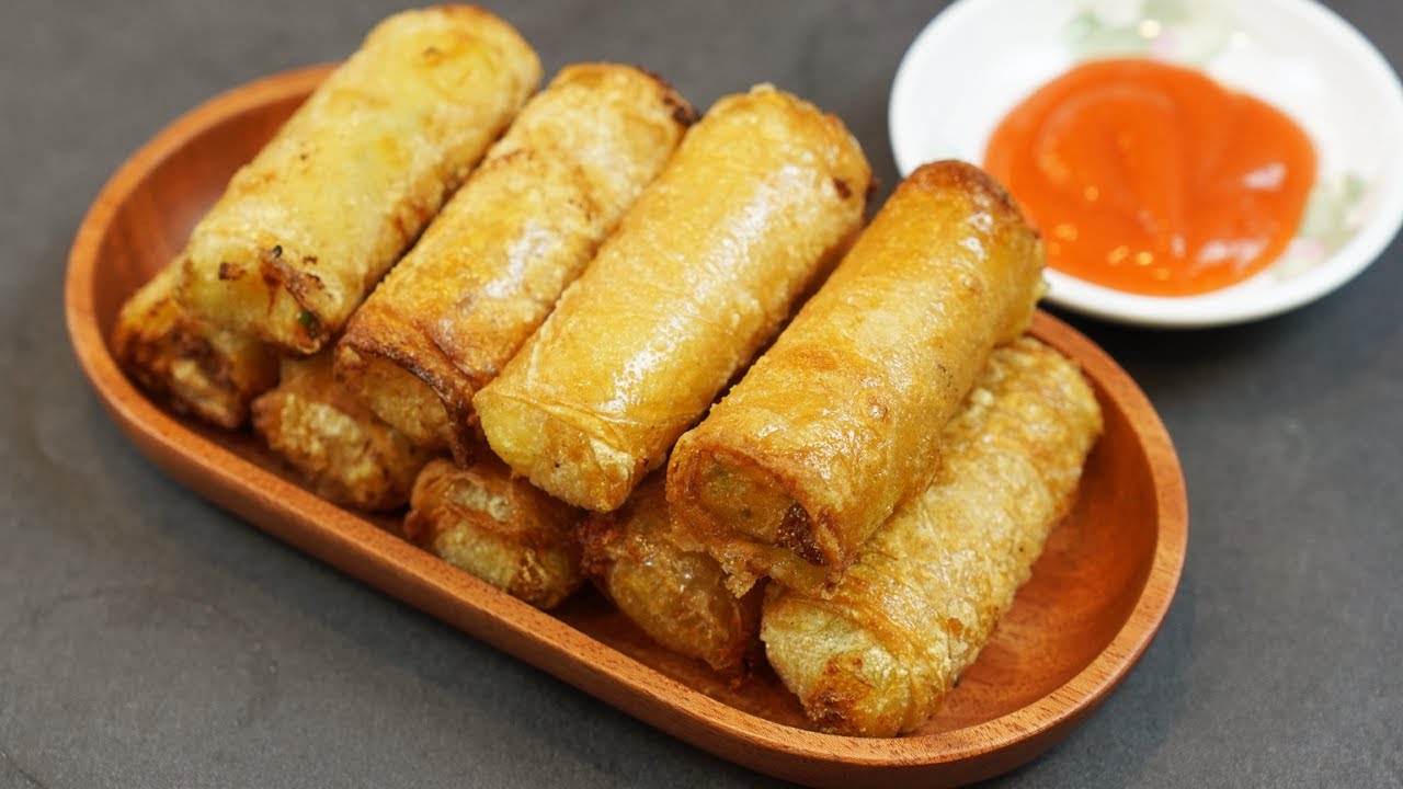 Potato Spring Rolls ! Crispy French Fries ! Make this Potato Recipes ...