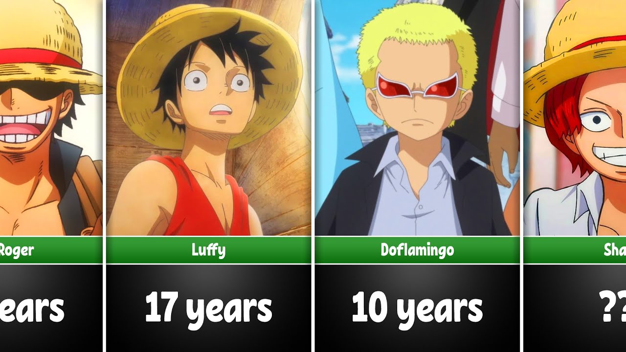 What Age did One Piece Characters Become Pirates ? - YouTube