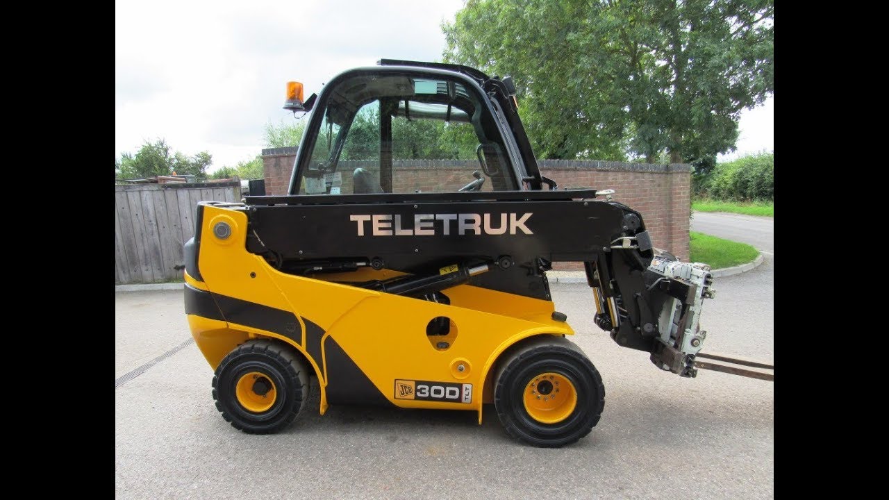 JCB TLT 30D TELETRUK 2010 YEAR WALKROUND VIDEO - YouTube