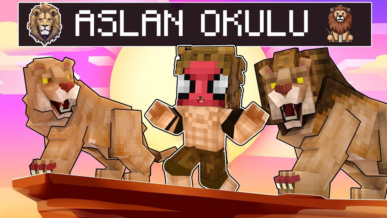 ASLAN HAYATI İLK GÜN! (İNFİNİTY ASLAN GÜCÜ👑)🦁😱 - Minecraft - YouTube