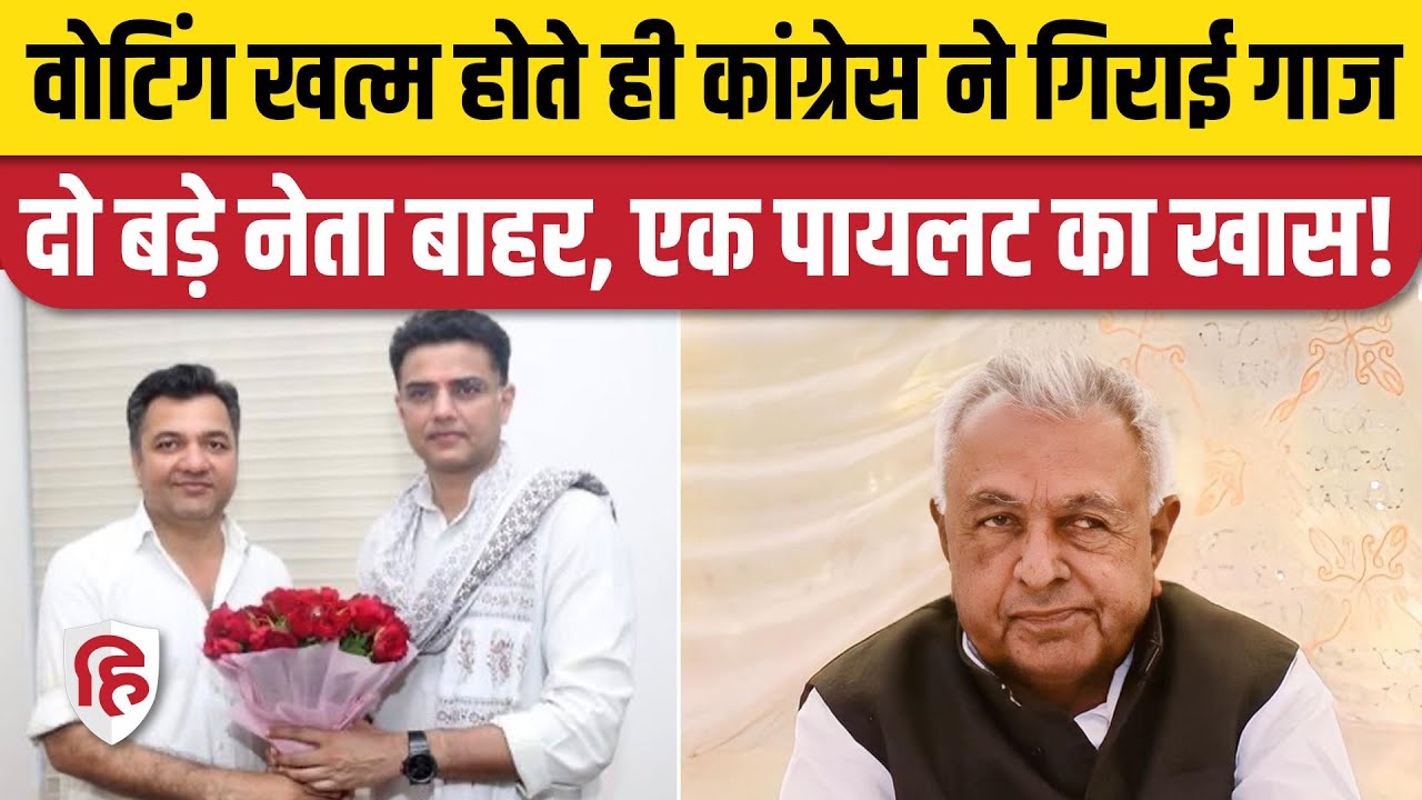 Rajasthan Congress ने Amin Khan, Balendu Singh Shekhawat को पार्टी से ...