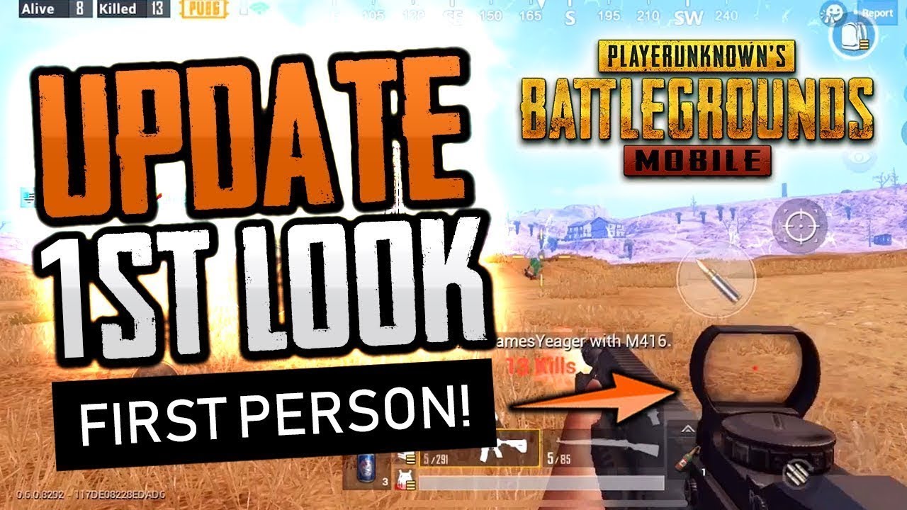 PUBG NEW UPDATES |13 NEW THINGS,FPP MODE,NEW GUN,NEW SKIN,0.6.0 BETA ...