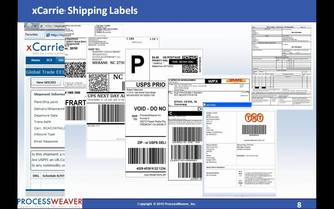 Oracle Shipping Software - ProcessWeaver - YouTube