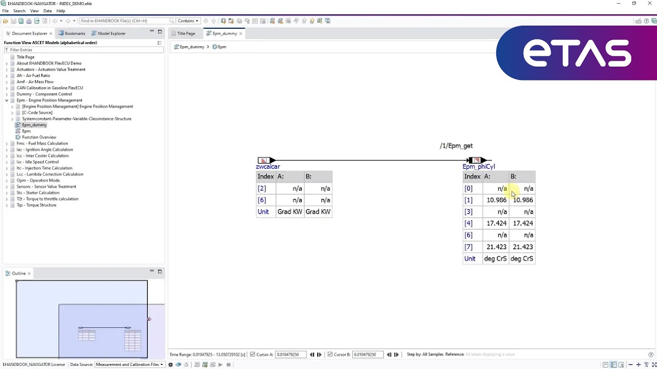 EHANDBOOK-NAVIGATOR V12.1 - No Value Information in Offline Measurement ...