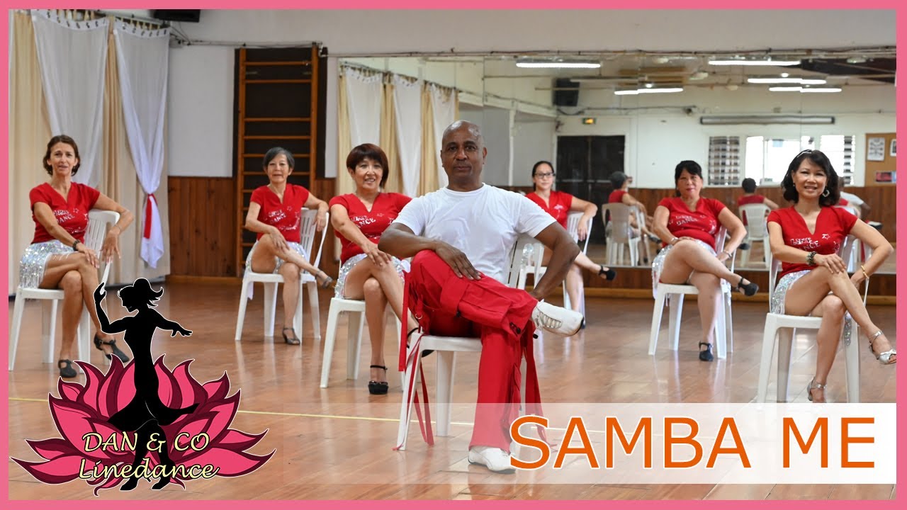 Samba Me Line Dance (Dance & Teach) - YouTube