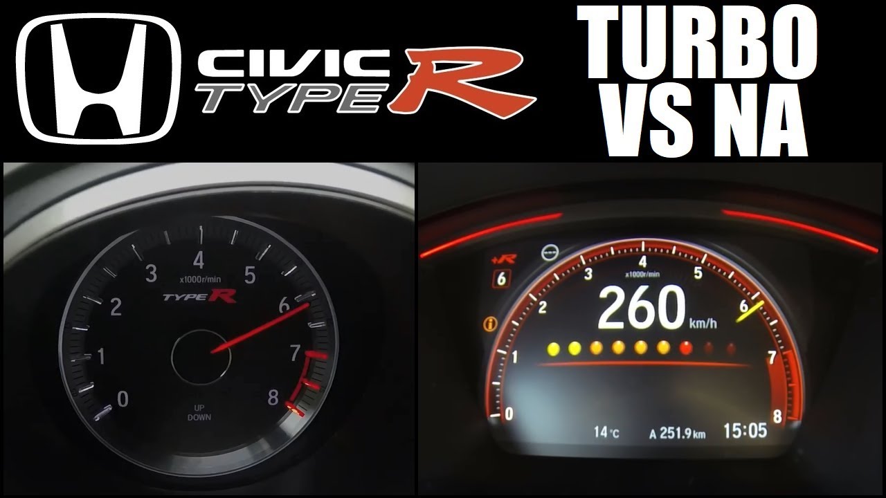 Turbo or NA ?! Honda Civic Type R vs Honda Integra Type R - YouTube