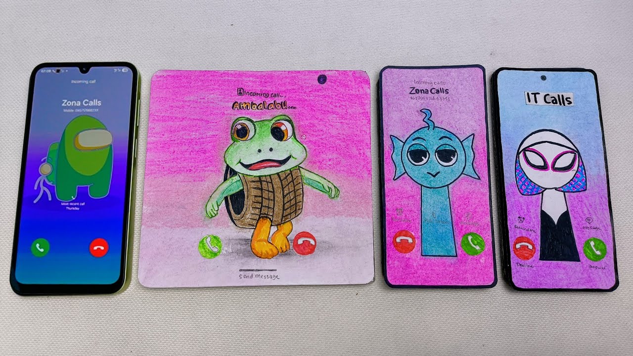 Galaxy a16 Among Us vs Vivo XFold5 frog vs Pocophone F7 vs Honor Magic6 ...