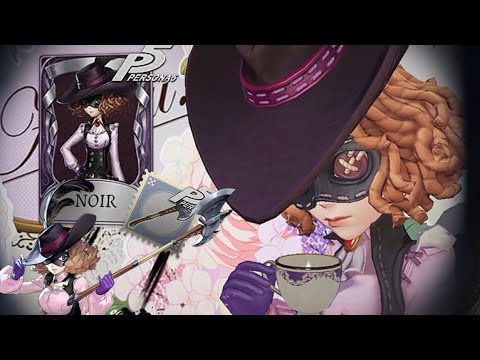 NOIR IS SO CUTE!! | Persona 5 Crossover Identity V | Gardner: NOIR ...