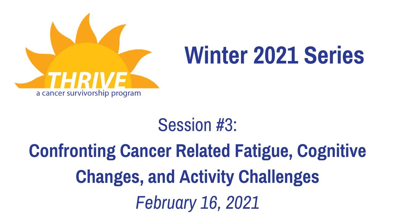 THRIVE Series - Cancer Rehabilitation - YouTube
