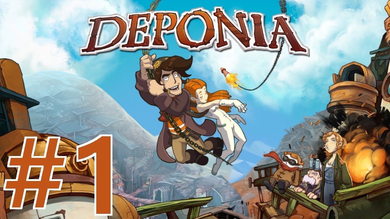 Deponia Walkthrough part 1 - YouTube