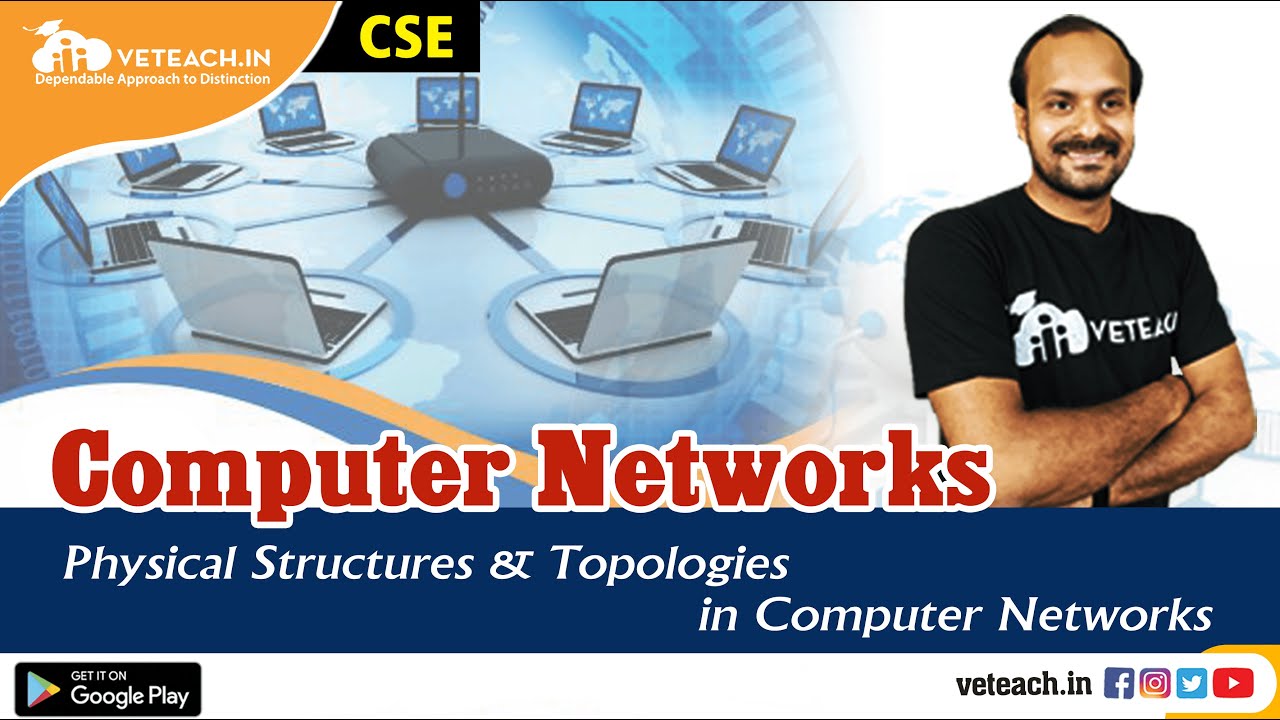 Physical Structures in Computer Networks | B.Tech | CSE BRANCH | HOW TO ...
