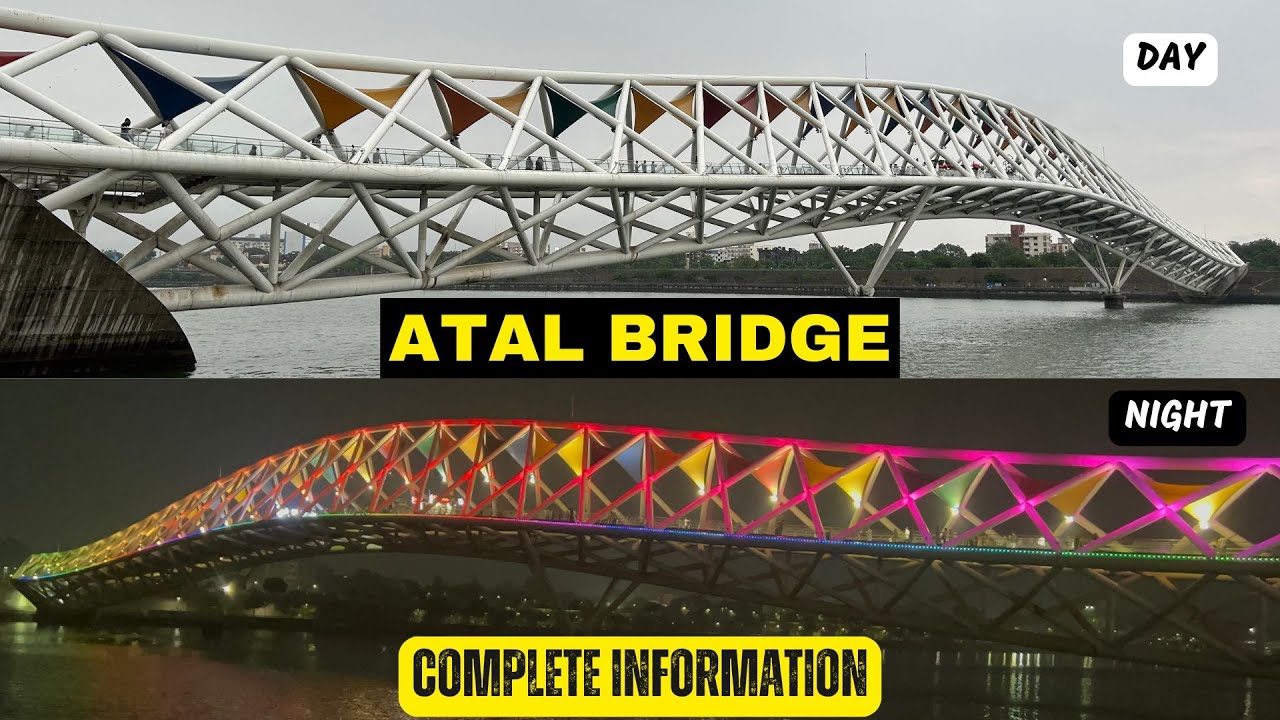 Atal Bridge Ahmedabad || Sabarmati Riverfront || Things To Do In ...