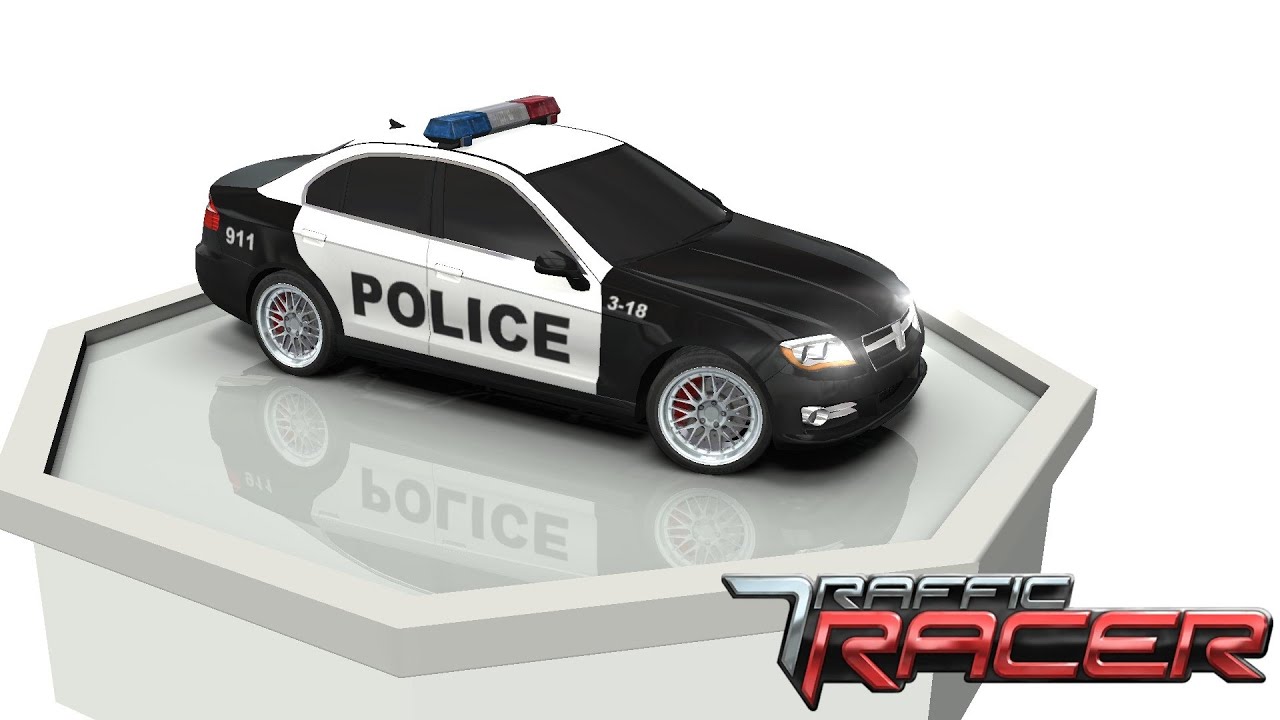 Traffic Racer : Police car - YouTube