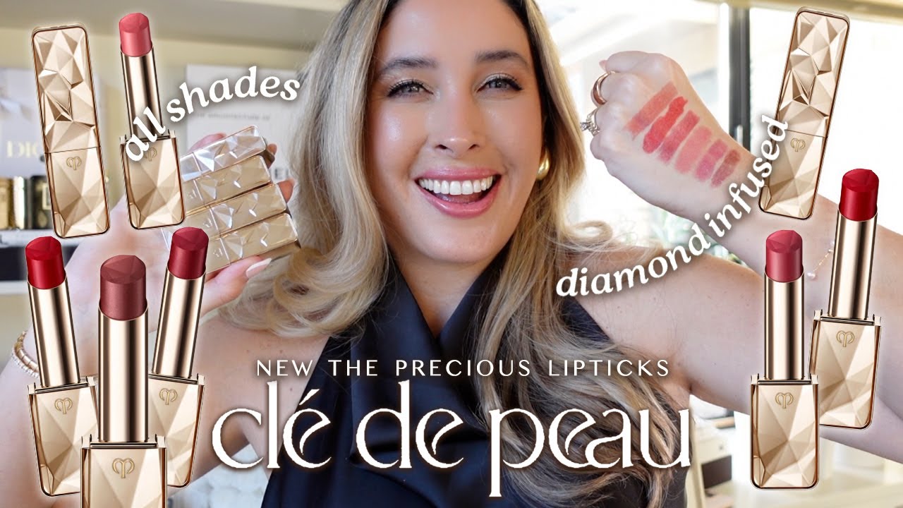 CLE DE PEAU THE PRECIOUS LIPSTICKS : SWATCHES OF ALL SHADES | DIAMOND ...