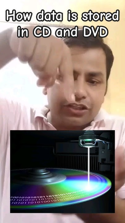 How Data is stored in CD and DVD #computer #computerbasics #cd #dvd #computertechnology #memory ...