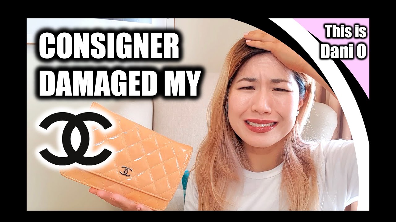 Damage on my Chanel WOC | Chanel WOC Consignment Disaster - YouTube