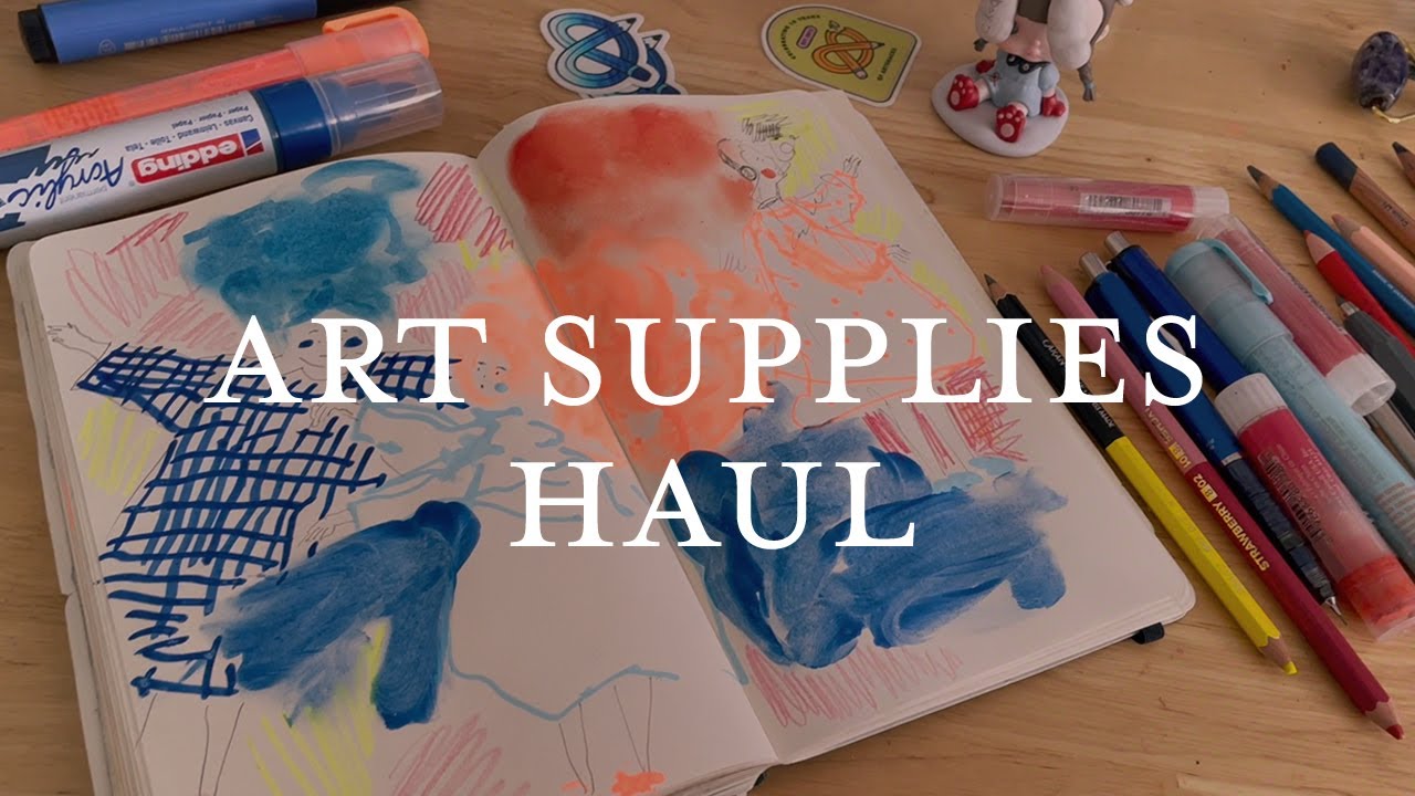 Some of my go to art supplies 👩🏻‍🎨 - YouTube
