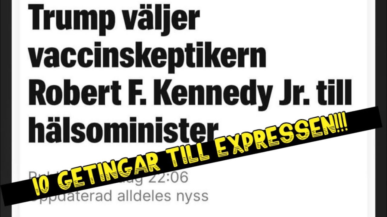 10 GETINGAR TILL EXPRESSEN - YouTube
