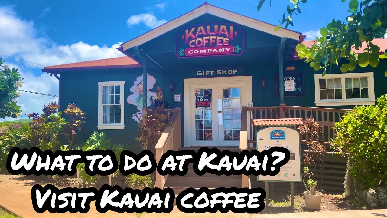 What to do on the island of Kauai? Visit Kauai coffee company - YouTube