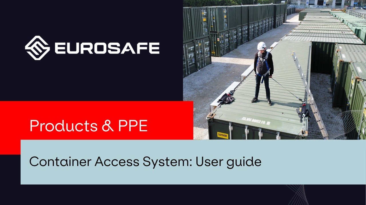 Safety at Height - User Guide to Container Access - YouTube