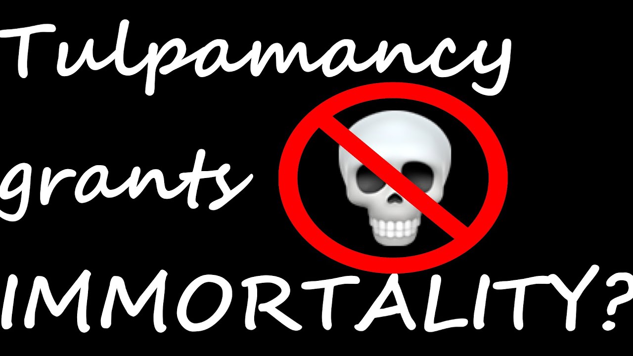 Can TULPAMANCY grant you IMMORTALITY? - YouTube