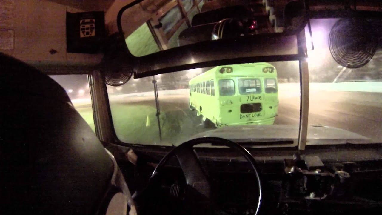 Spartan Speedway School Bus Figure 8 (Helmet Cam, Batman Bus with ...