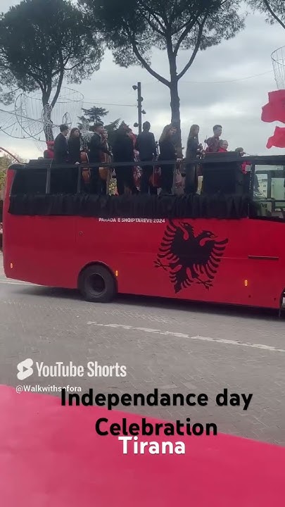 Albania independance day 28th November 2024 - YouTube