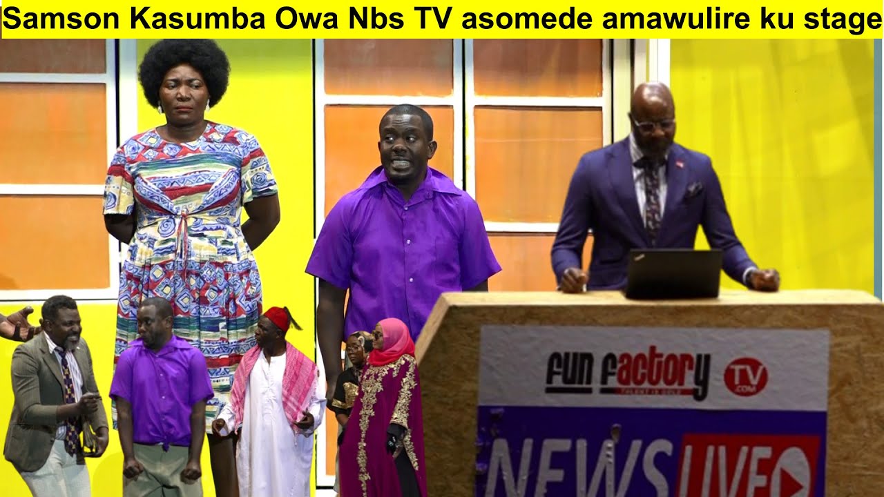 Samson Kasumba Owa Nbs TV asomede amawulire ku stage yagase ku ba Fun ...