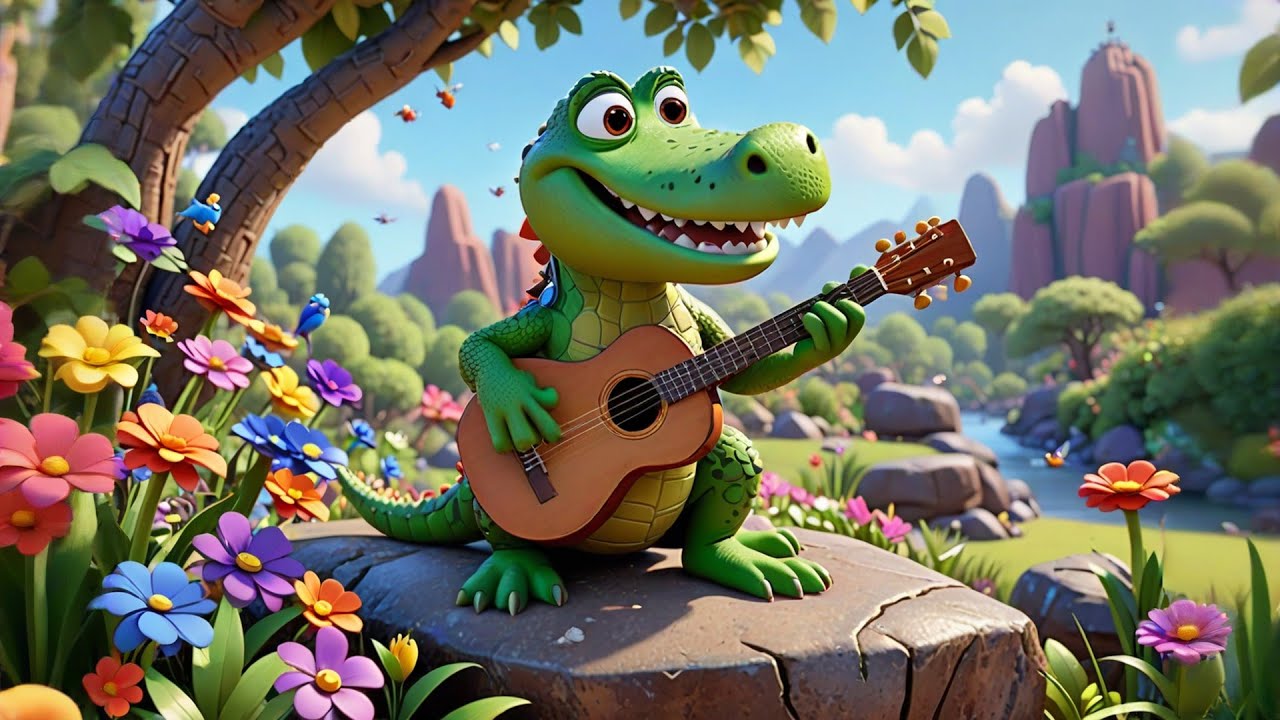 Crocodile Snap Clap — Funny Action Song! | Fun Kids Song About Animals ...