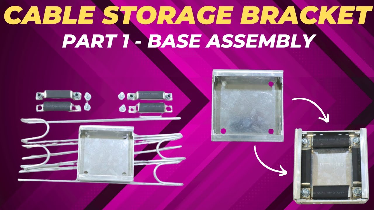 PART 1 - Cable Storage Bracket/ Loop Holder/ Call-9582351562/Assemble ...