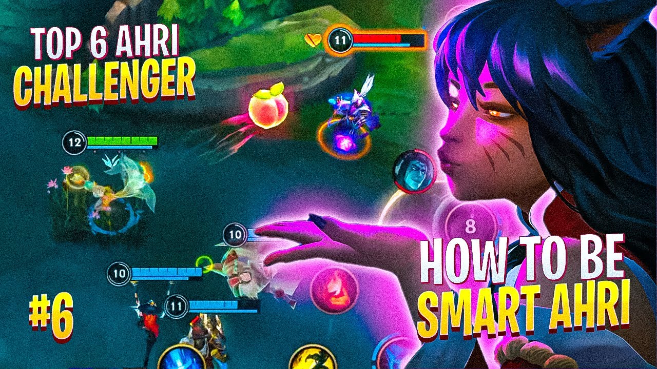 HOW TO BE SMART AHRI #6 | Top Ahri Wild Rift | Ahri Build & Runes ...