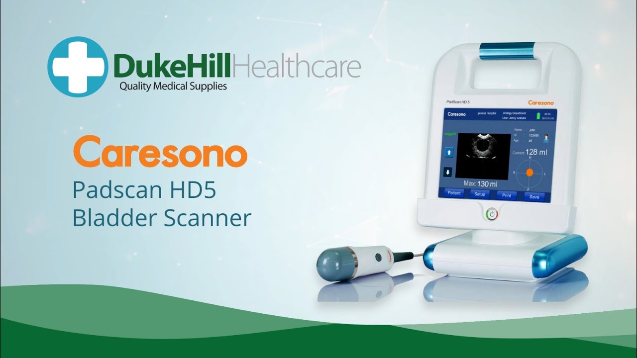 Caresono HD5 Bladder Scan Quick Guide - YouTube