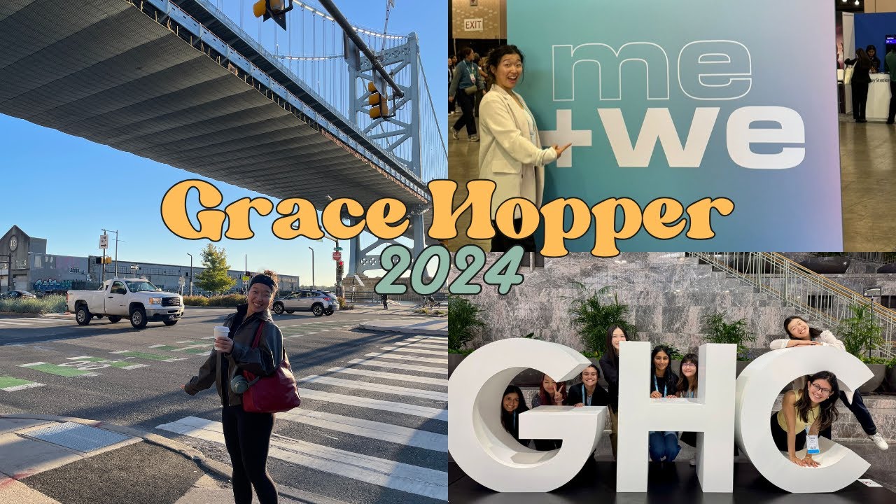 a cs student at Grace Hopper Conference 2024 | week in philadelphia ...