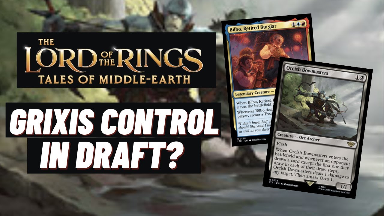 Drafting Grixis Control? | Lord of the Rings Draft | MTG Arena - YouTube