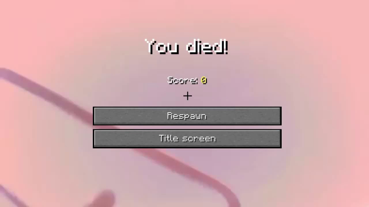 Minecraft You Died! Memes Part 6? - YouTube