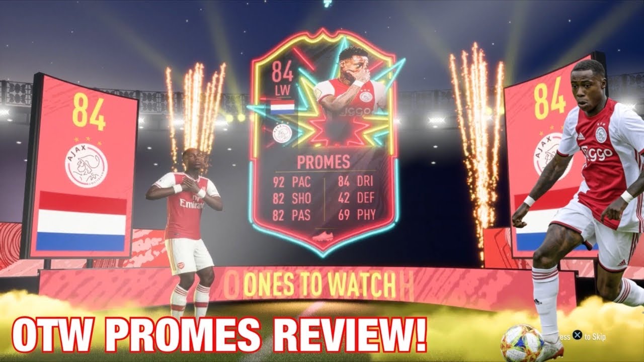 ONES TO WATCH PROMES PLAYER REVIEW (84 RATED) (FIFA 20 ULTIMATE TEAM ...