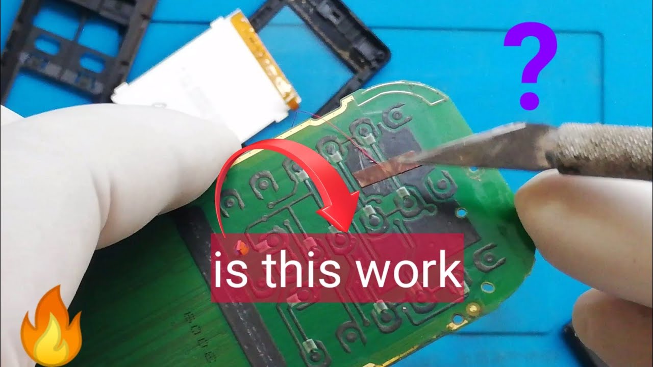 Nokia150 Nokia rm-1190 keypad 8,9 not working solution|| - YouTube